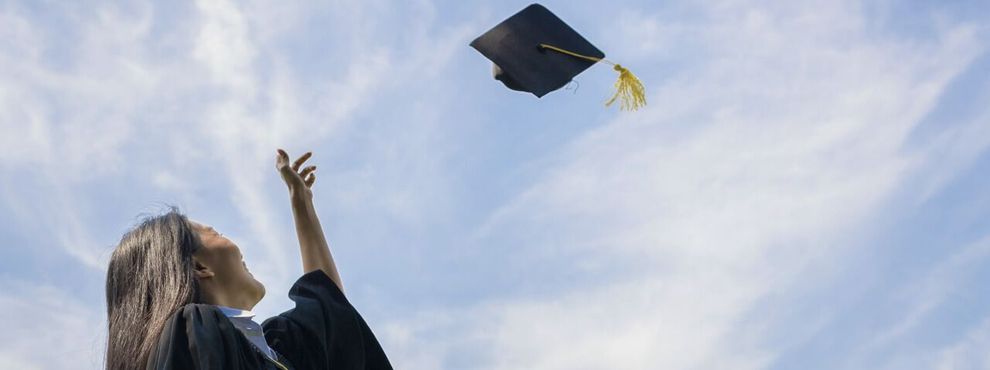 Who were the first women in the world to attend university?