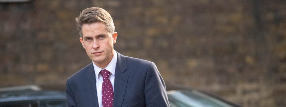 UK education secretary Gavin Williamson sacked UK education secretary Gavin Williamson sacked